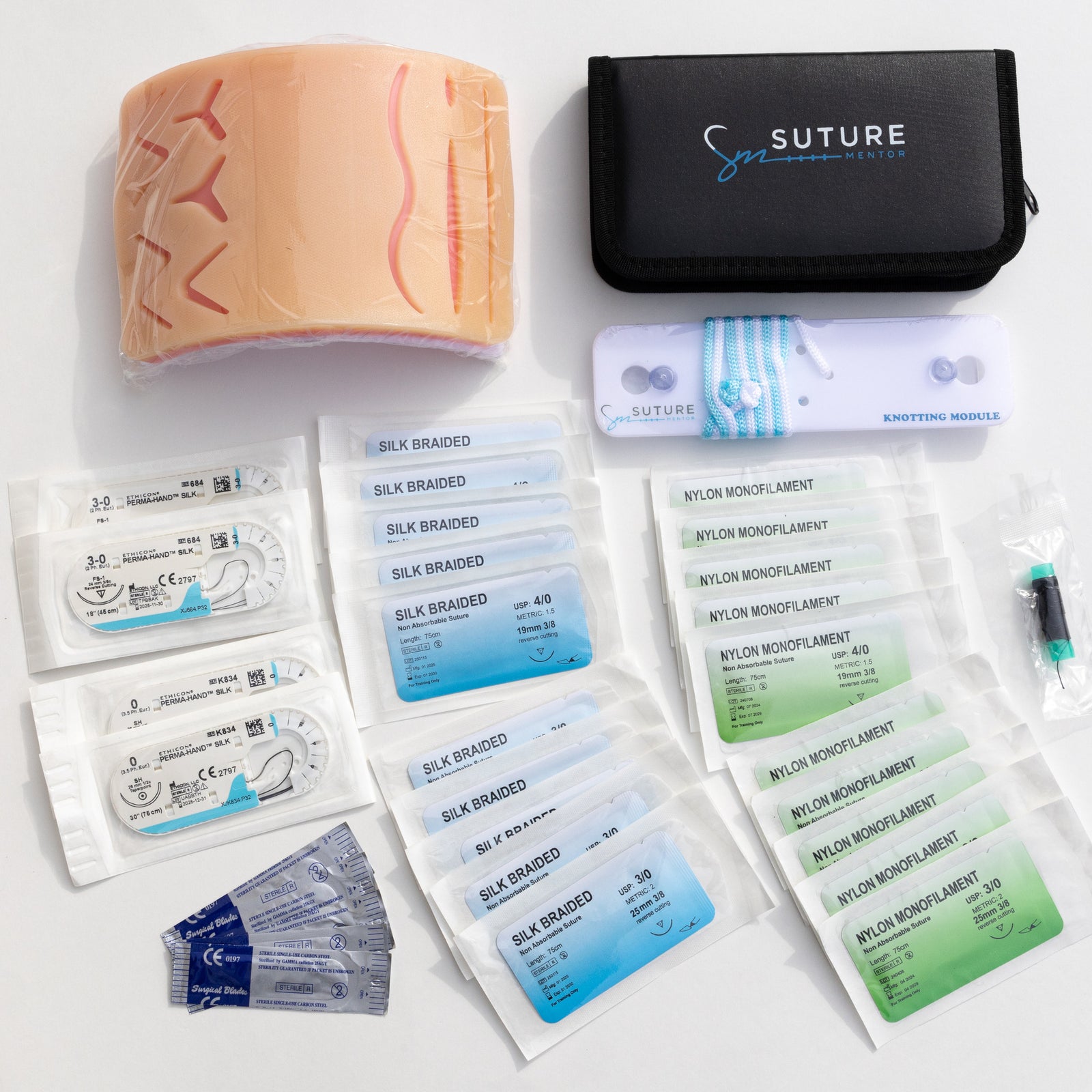 Suture Practice Kit | Learn to Suture | Suture Mentor Suture Kit
